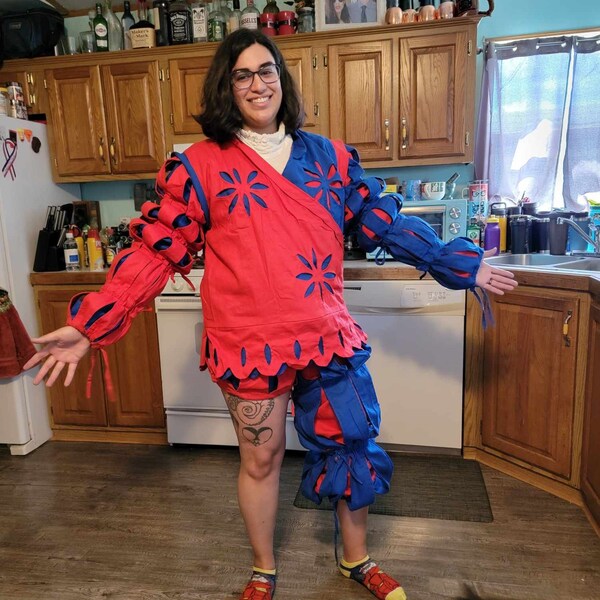 Handmade Landsknecht Doublet Cotton Renaissance Plane Gothic Pirate ...