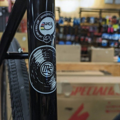 4 X Custom UCI Approval Stickers different Style Road or Mountain Bike ...