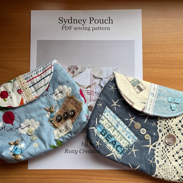 Sydney Pouch PDF Sewing Pattern - Etsy