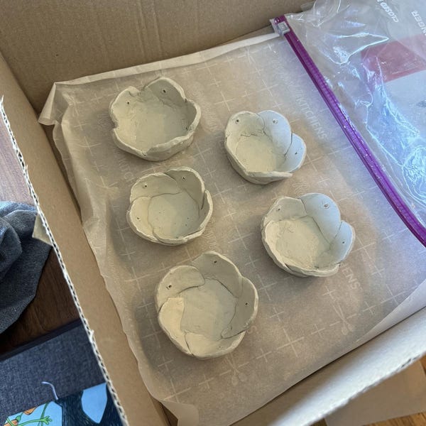 Origami Flower Bowl Pottery Template: Slab Building Tool (PDF Pattern ...