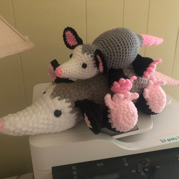 Possum, Possum Crochet Pattern, Crochet Pattern, Crochet Possum ...