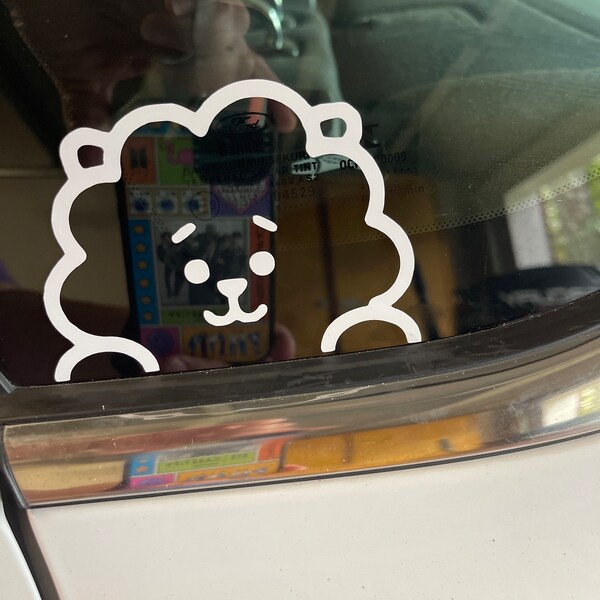 BT21 Cooky Car/window Decal - Etsy