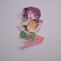Jointed Paper Art Doll Hair Templateskaylessa Paperbabe Stamps Mylar ...