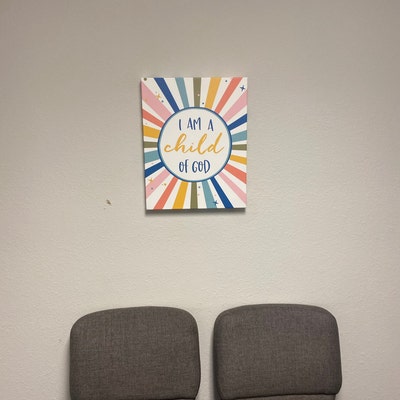 I Am a Child of God Printable Wall Art Kids Bible Verse Wall Art Kids ...