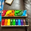 Pebble Rock Shaped 12 Crayon Set | Easy Grip Crayon Set, Tactile ...