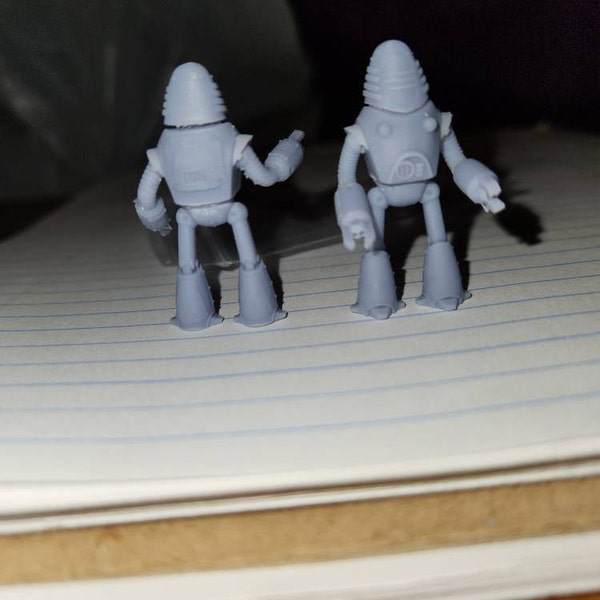 Robotron Bundle - Post Apocalyptic Inspired - Miniature Set - Resin 3D ...