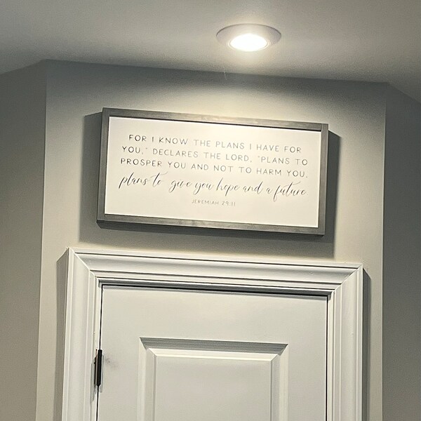 Bible Verse Decor, Christian Wall Art, Scripture Signs, Wall Decor ...