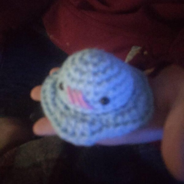 Silly Chicken Plushie Sitting Crochet Amigurumi Stuffed Animal Plush ...