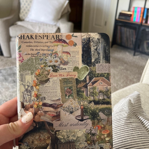 Old Newspaper Ledger Paperwhite Kindle Case for Kindle 10th 11th Gen ...