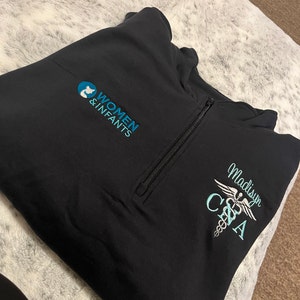 CNA Sweatshirt Certified Nursing Assistant Nurse Sweatshirt Caduceus ...