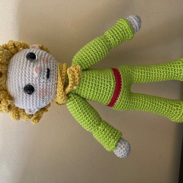 The Little Prince - Crochet Doll Pattern, Amigurumi Doll Pattern ...
