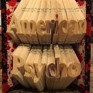 Custom Name Book Folding Pattern Various Folds Easier | Etsy