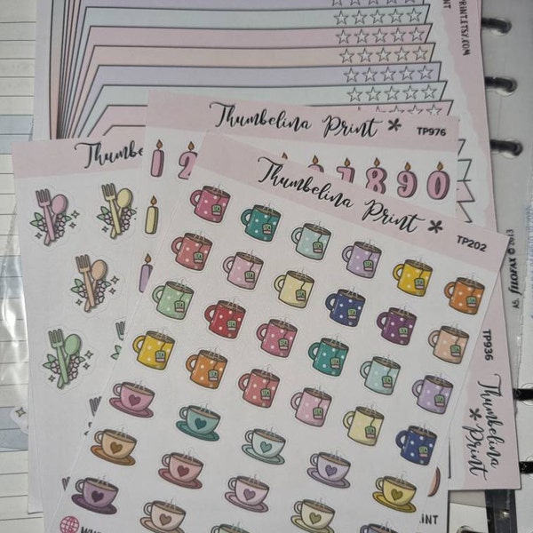 Build A Bookshelf Bullet Journal Planner Stickers in Black & White Book ...