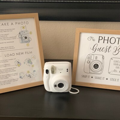 Instax Mini Photo Guestbook Instant Download 8x10 Printable ...