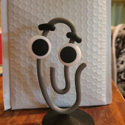 3D Printed Microsoft Clippy - Etsy