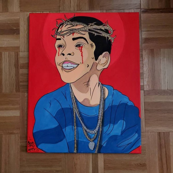 Golden Era - HIP HOP - Old School - Rappers - Handpainted - Canvas ...