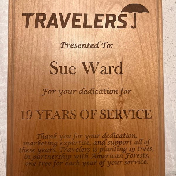 Custom Wood Plaque, Engraved Award Plaque, Corporate Gift, Corporate ... Custom Wood Plaque, Engraved Award Plaque, Corporate Gift, Corporate ...