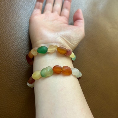 Banded Candy Fluorite Teardrop Pendant W/ a Sterling Silver Bail ...