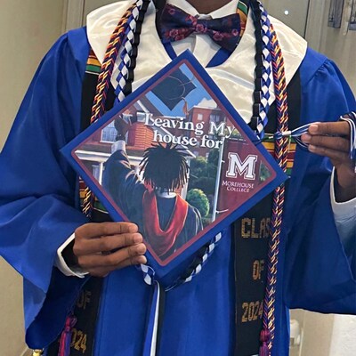 Grad Cap Topper Mean Girls Quote , Graduation Cap Decorations by Tassel ...