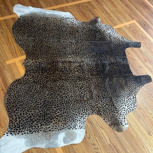 HUUUUUGE BENGAL TIGER New Cowhide Rug Genuine Natural Hair - Etsy