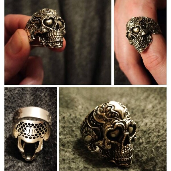 H.R. Giger Inspired , Alien Ring , Chestburster, Prometheus , Xenomorph ...