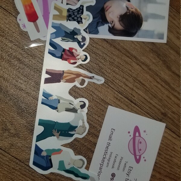 BTS Dynamite OT7 Sticker - Etsy