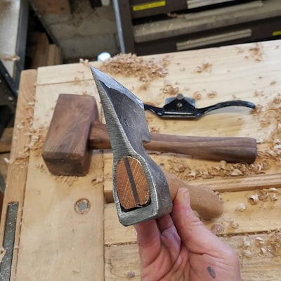 Billhook Brush Axe Hatchet Hook Slasher Pruning Copicing Scythe Forged ...