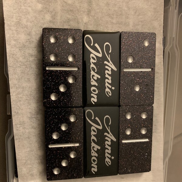 Custom|personalized Dominos - Etsy