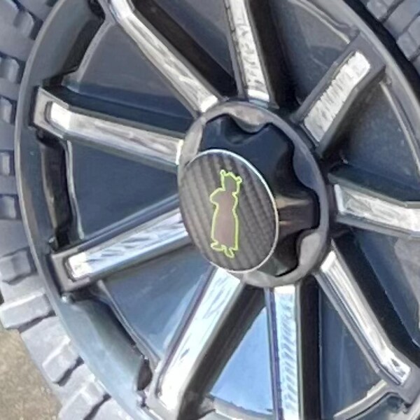 Metal Stickers Custom Car / Wheels Center Cap Logo Badge Wheel Trims ...