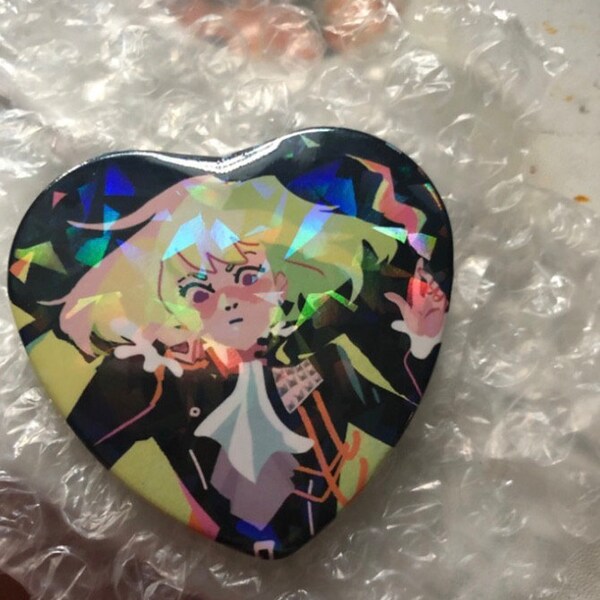 Boss Heart Button - Etsy