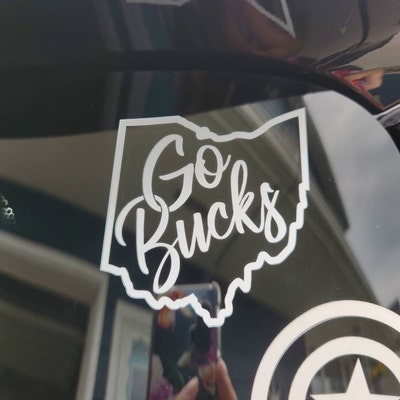 Go Bucks Vinyl Decal / OSU Ohio State Buckeye Decal for Car Wall Cup ...