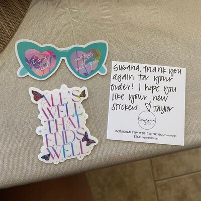 The Lover Inspired Sticker Collection - Etsy