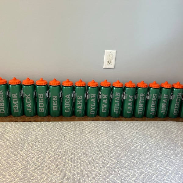 Personalized Gatorade Bottle Name Decal, Sports Team Gift - Etsy