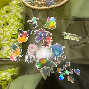 Objectified Comic Stickers fight or Flight Collection - Etsy