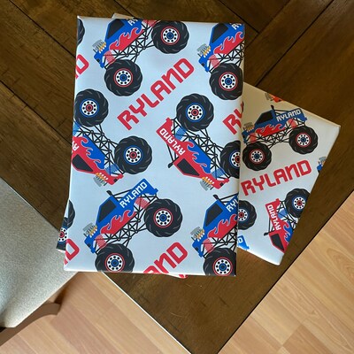 Name Wrapping Paper Personalized Custom Gift Wrap Baby - Etsy