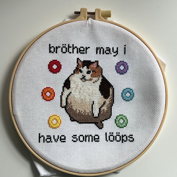 Brother May I Have Some Loops - Cat Meme - Funny, Modern, Subversive ...