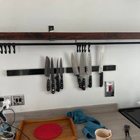 Mug Rail for Hanging Cups/utensils Available in 60/80cm to Fit Under ...