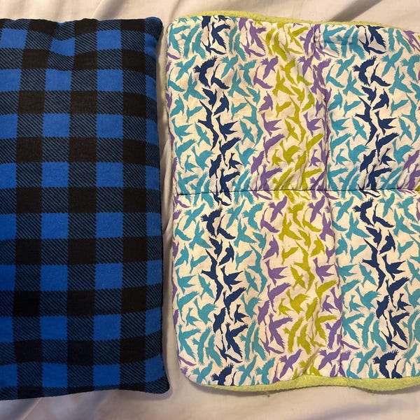 Large Rice Heat Pad, 12x11, Buffalo Plaid, Small Microwave Heat Pad ...