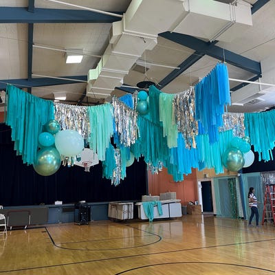 CUSTOM Ceiling Aerials, Ceiling Installation, Ceiling Fringe, Ceiling ...