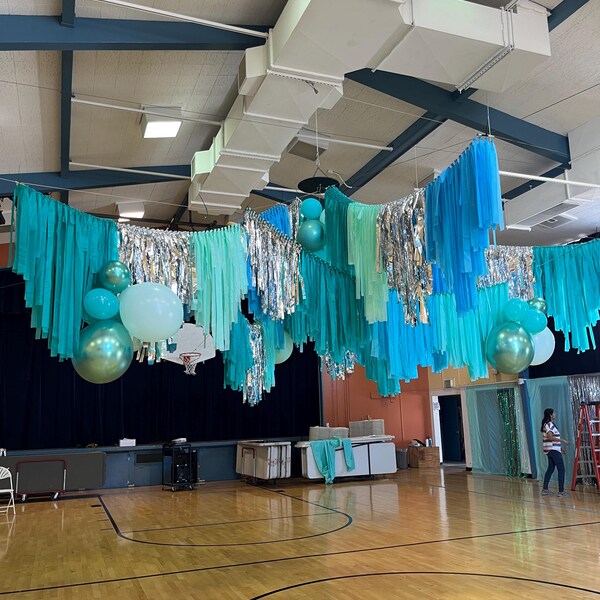 CUSTOM Ceiling Aerials, Ceiling Installation, Ceiling Fringe, Ceiling ...
