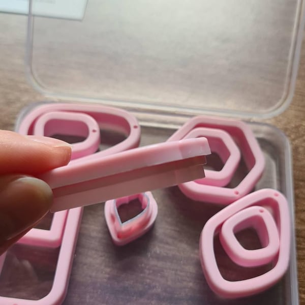 Keoker 15 Organic Shape Clay Cutters for Polymer Clay Jewelry, Polymer ...