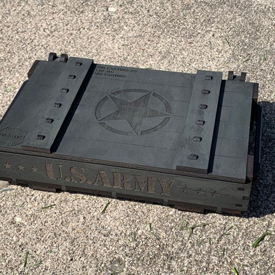 Original Military Army Gift Box 5 X 8 Inch Size for 3 4 5 Mm 1/8 Inch ...