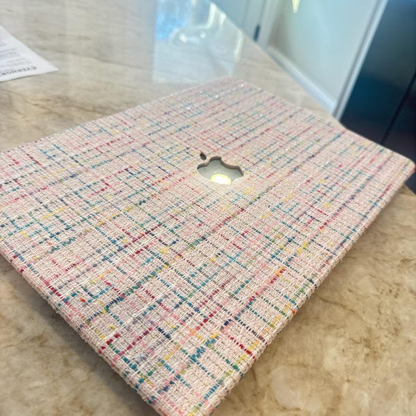Boho Woven Fancy Yarn MacBook Hard Case Cover for MacBook Air 13 ...