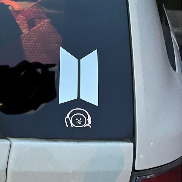 BT21 Cooky Car/window Decal - Etsy