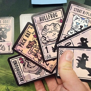 Inscryption Card Game With 229 Cards. REAL 2 Players Game - Etsy