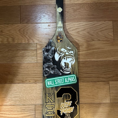 Alpha Phi Alpha Paddle - Etsy