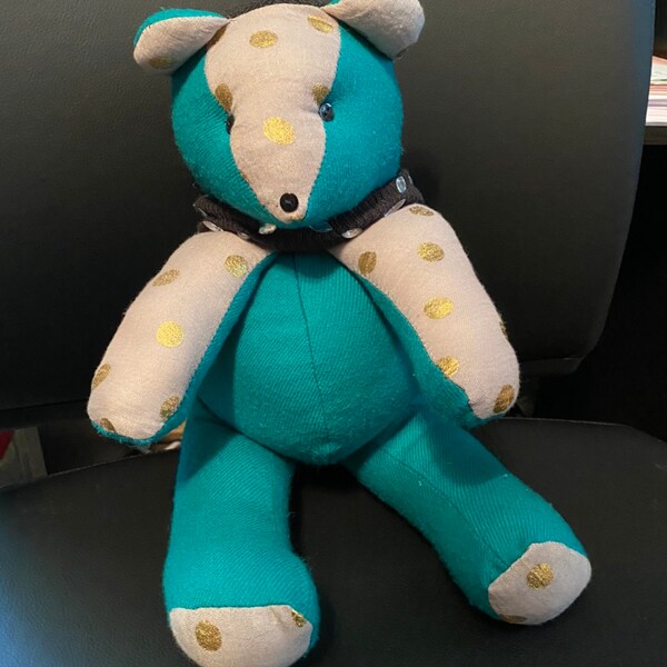 Memory Bear With Voice Recorded, Memory Bear, Keepsake, Stuffed Animal ...