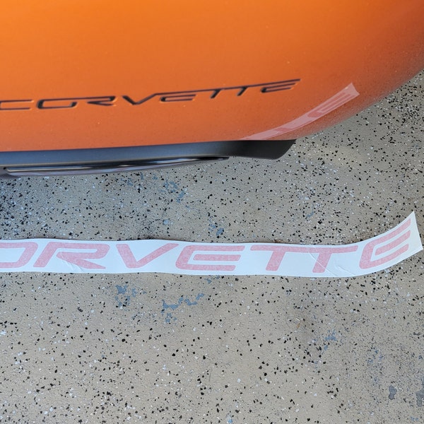 CORVETTE - Windshield Banner/window Banner Decal - Chevrolet - Etsy