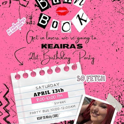 Early 2000s Themed Party Invitation Editable and Printable Y2K Inspired ...