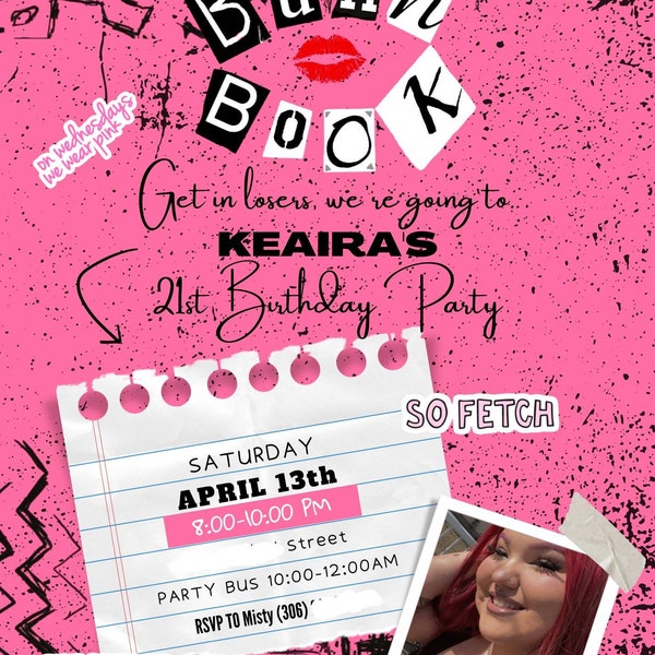 Jersey Shore Theme Party Invitation | Snooki Jenni Note, Pauly D Party ...